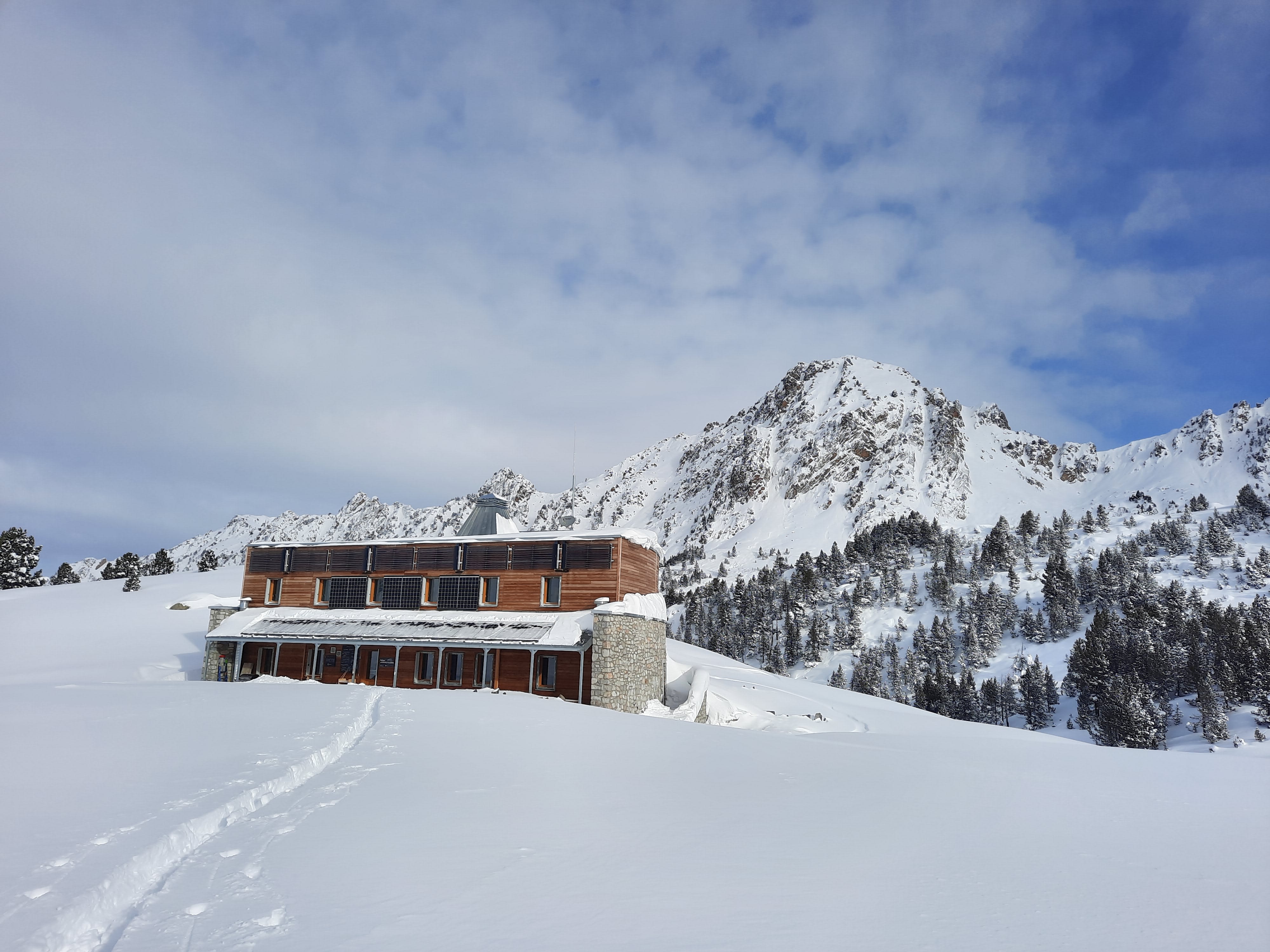 Réveillon et randonnées raquettes au refuge d'Aygues-Cluses