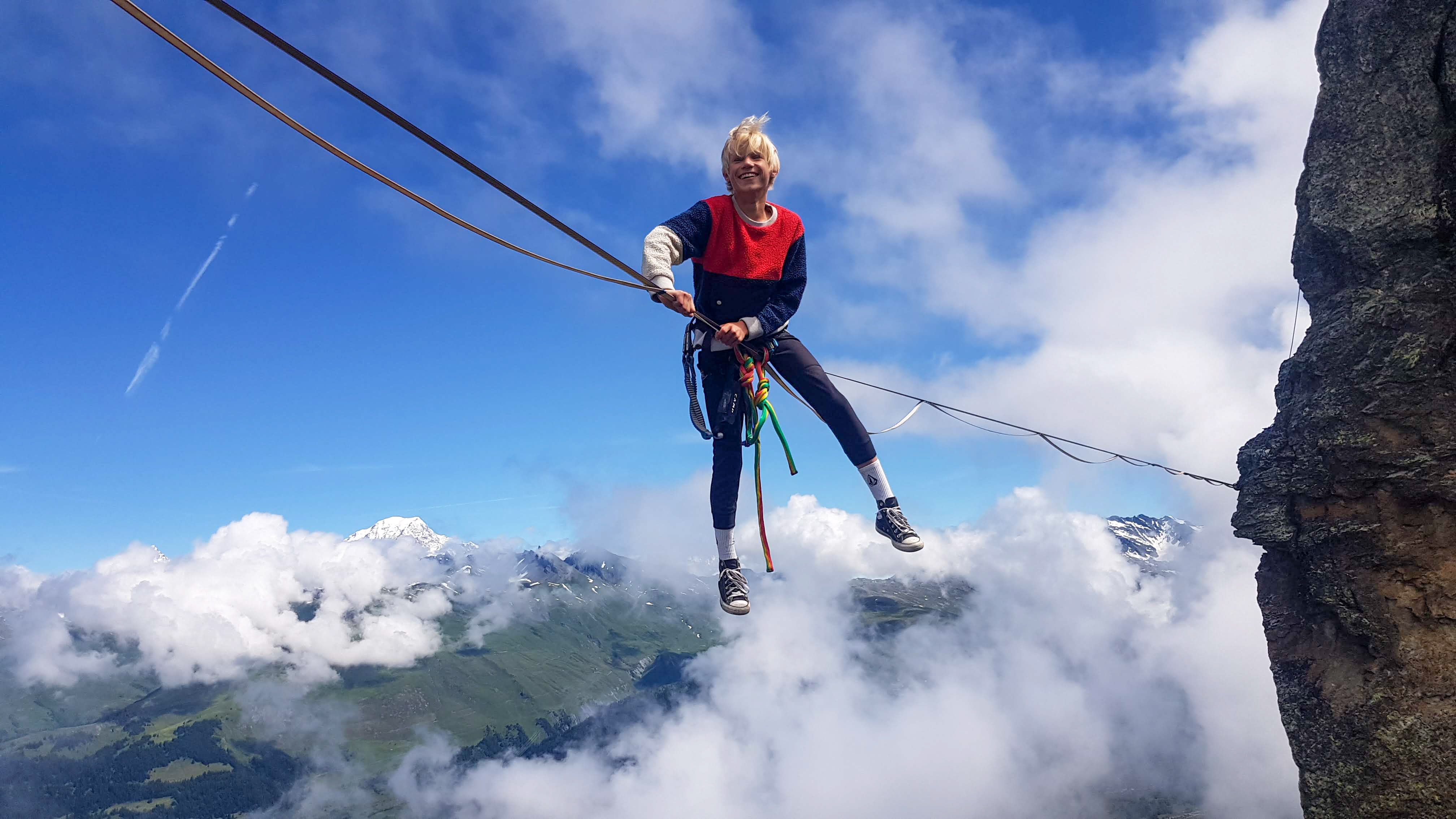 Slackline et découverte de la Highline - séjours en France - UCPA