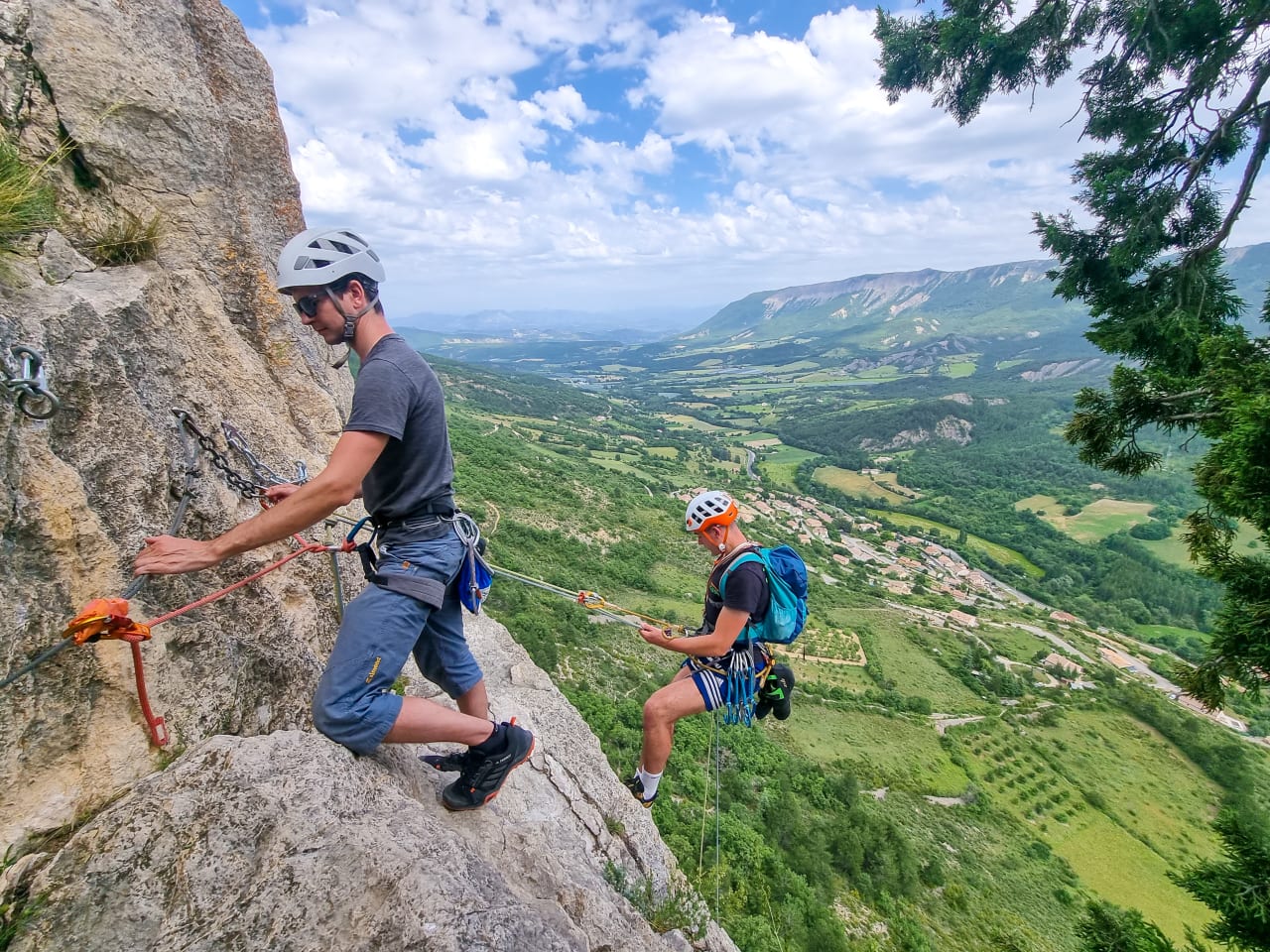 Escalade initiation grandes voies - séjour en France - UCPA